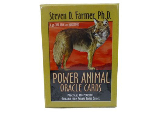 Power Animal Oracle Cards By Steven D Farmer – Clarity of Sight Ltd
